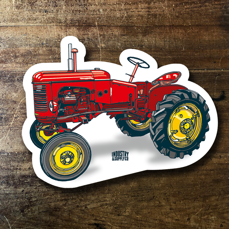 VINTAGE TRACTOR STICKERS | Industry & Supply | Artisan T-Shirts ...
