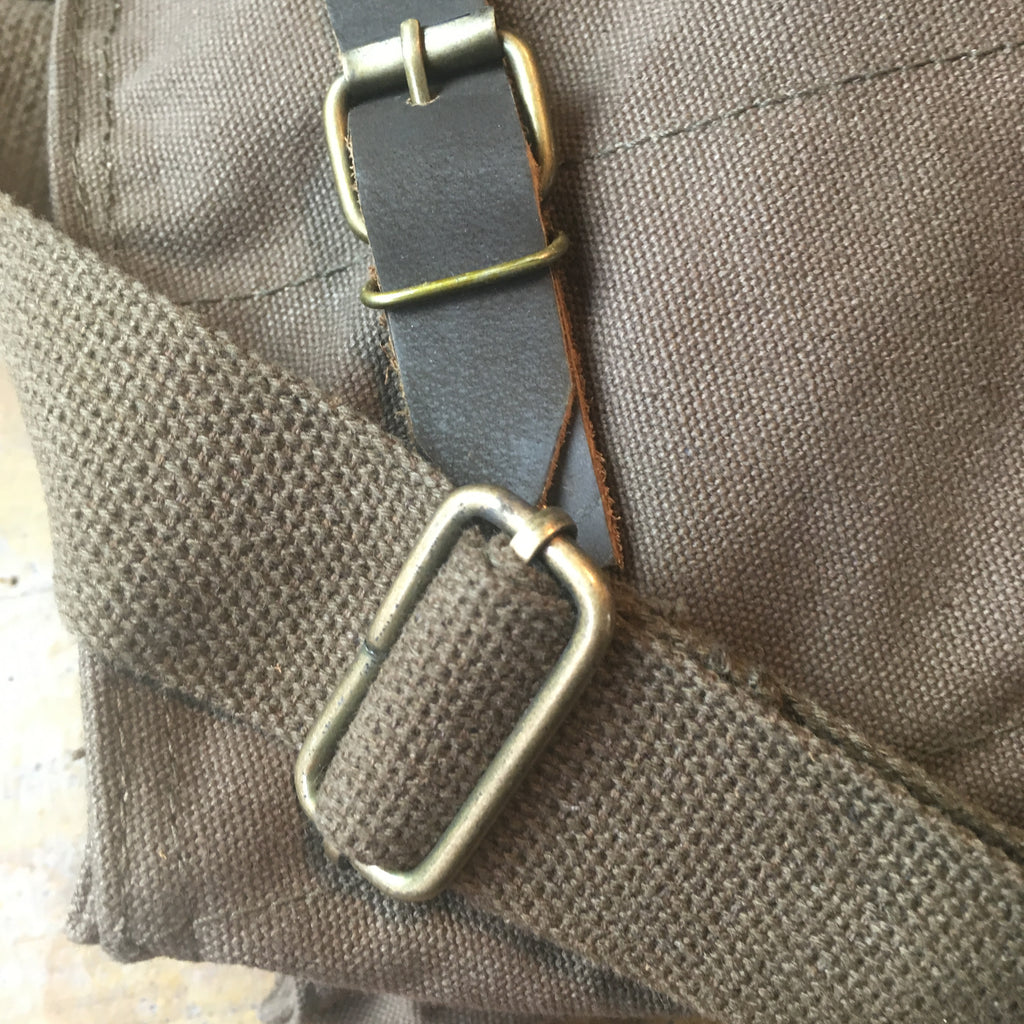 Land Rover Army Surplus Canvas Satchel Bag | Industry & Supply ...