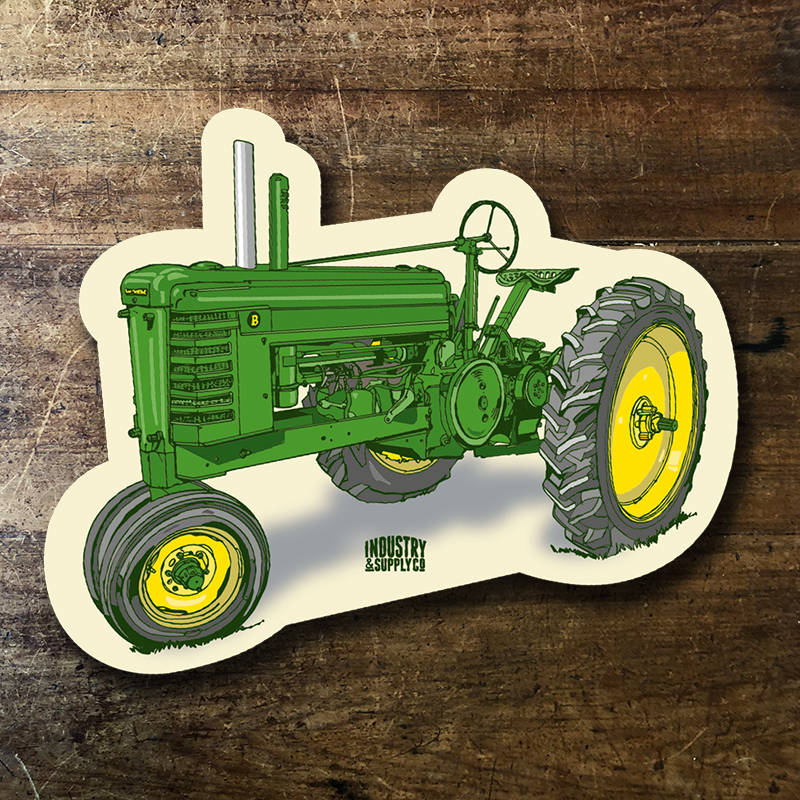 VINTAGE TRACTOR STICKERS | Industry & Supply | Artisan T-Shirts ...