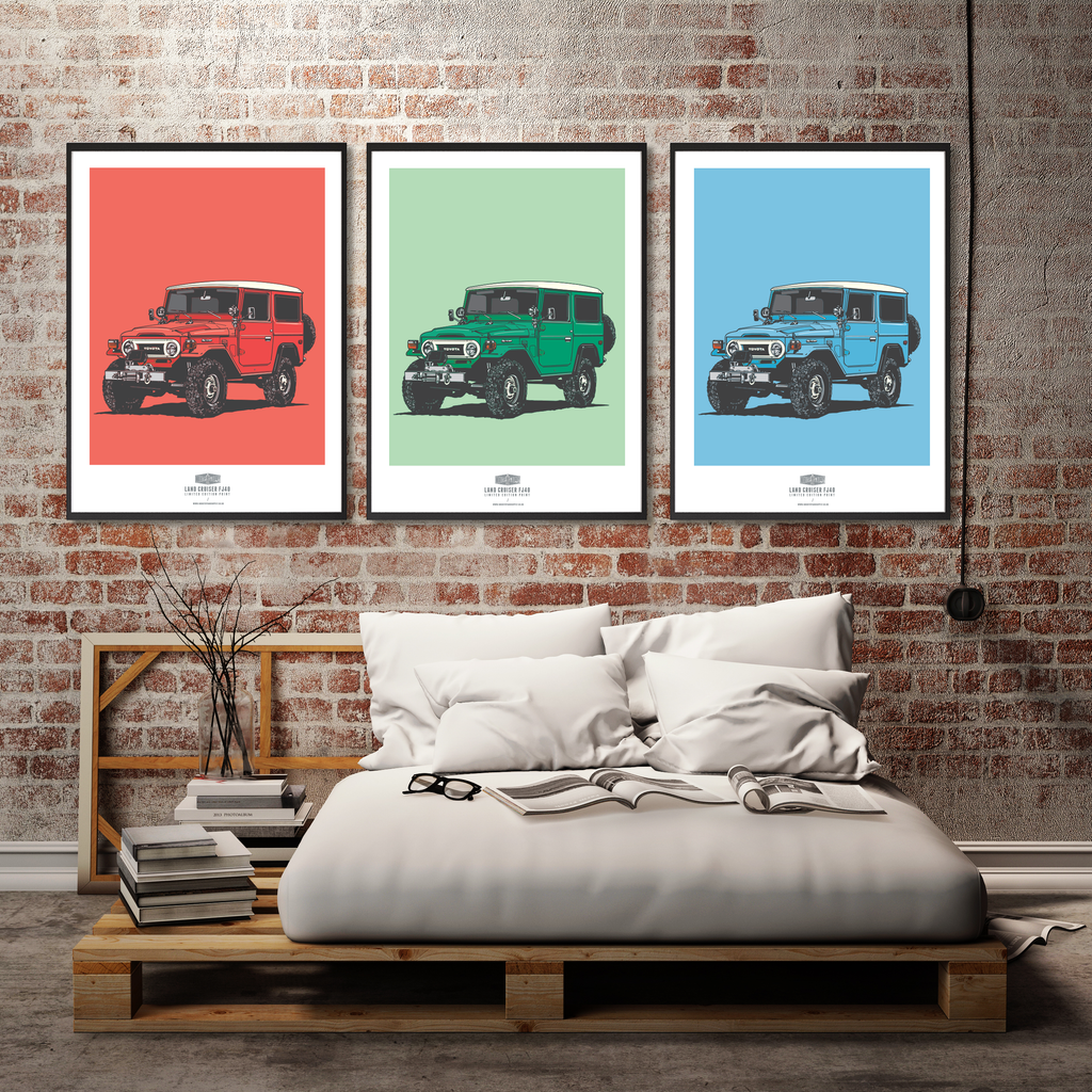 LIMITED EDITION LAND CRUISER FJ40 ART PRINT | Industry & Supply ...