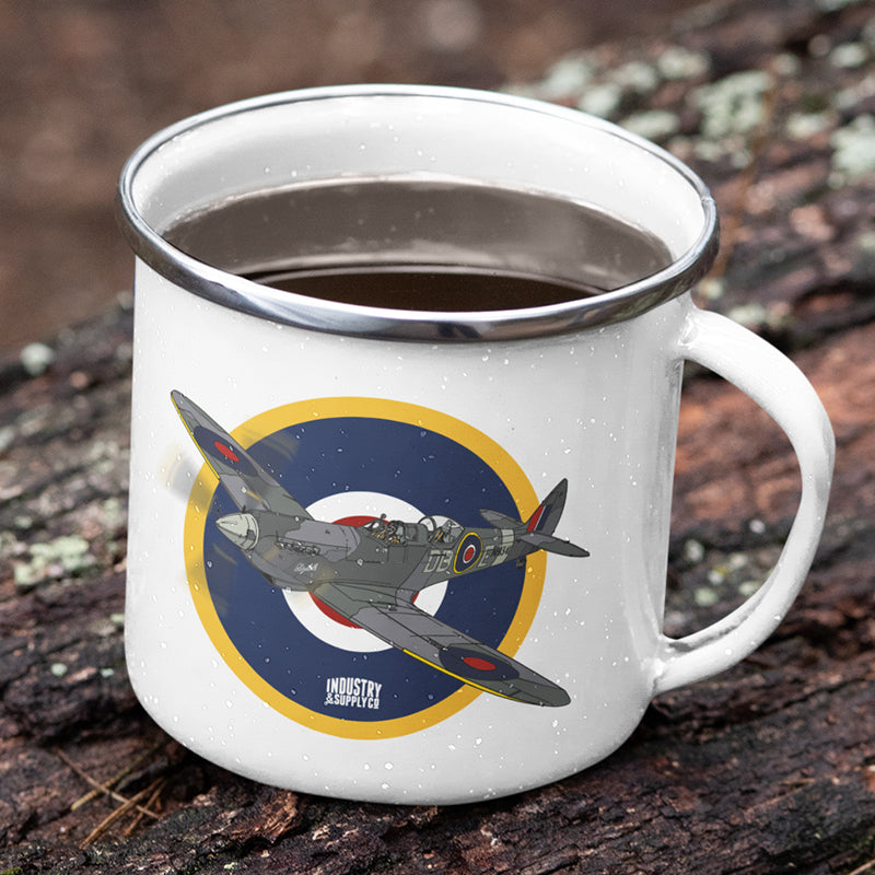 NH341 SPITFIRE ENAMEL MUG | Industry & Supply | Artisan T-Shirts ...