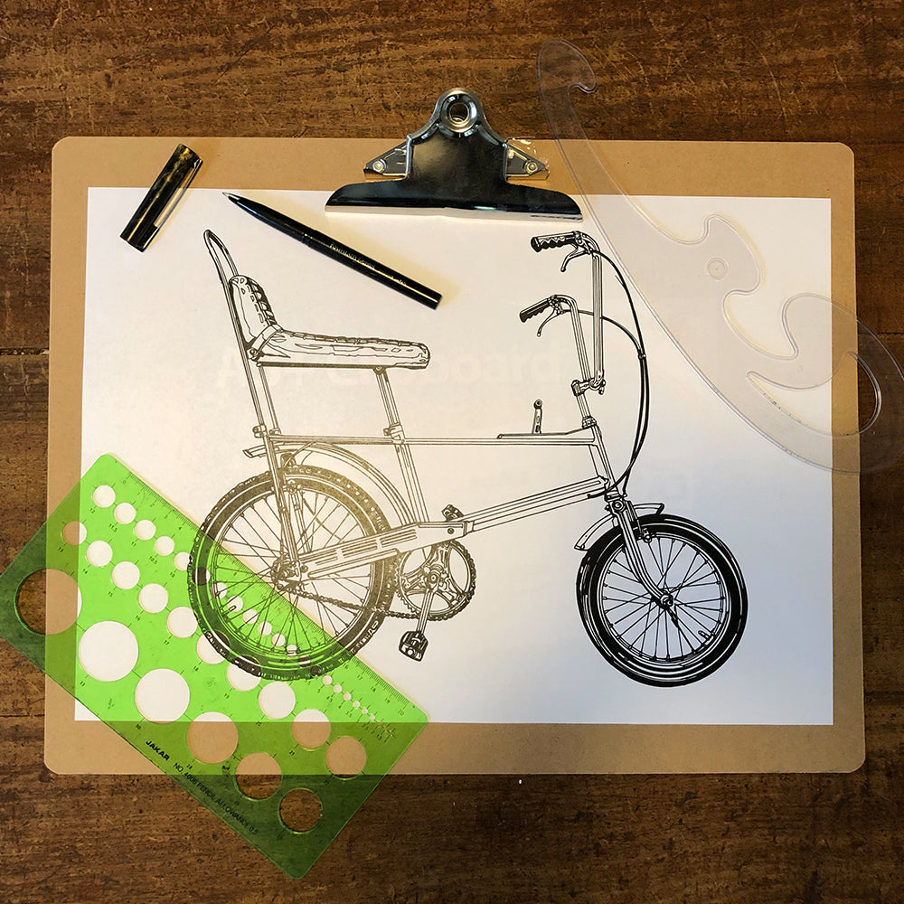 RALEIGH CHOPPER ART PRINT | Industry & Supply | Artisan T-Shirts ...
